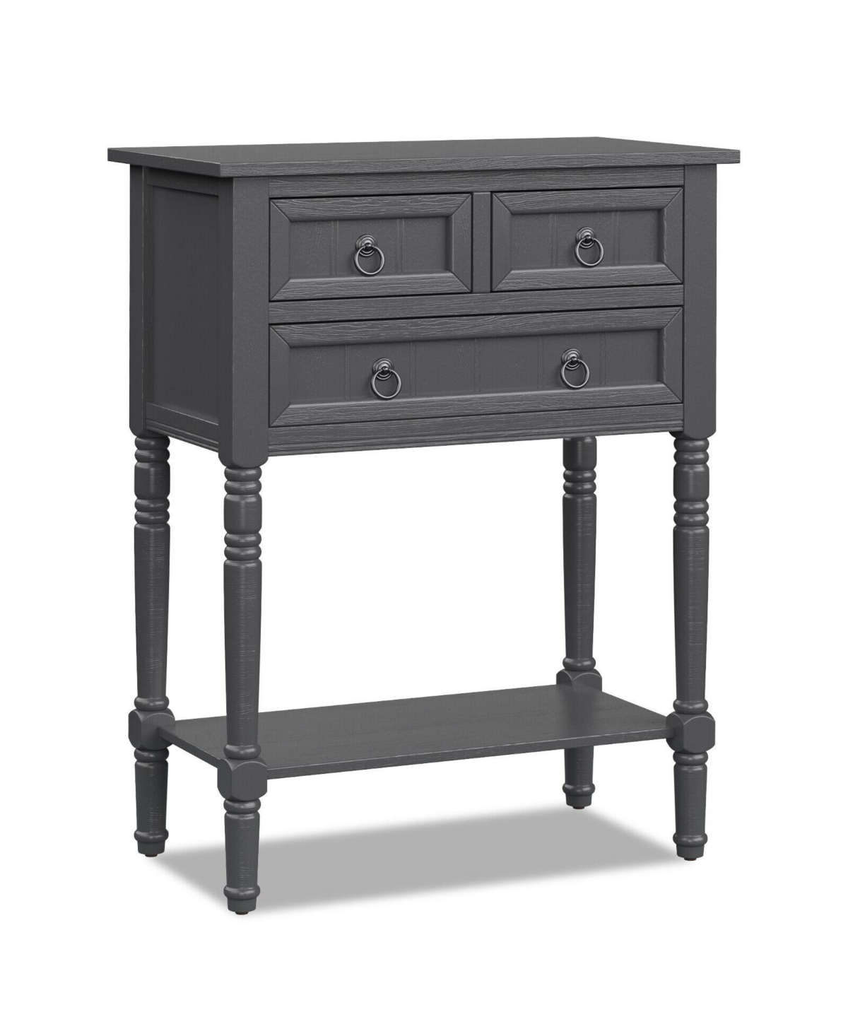 Click here for Gouun Narrow Console Table with 3 Storage Drawers... prices