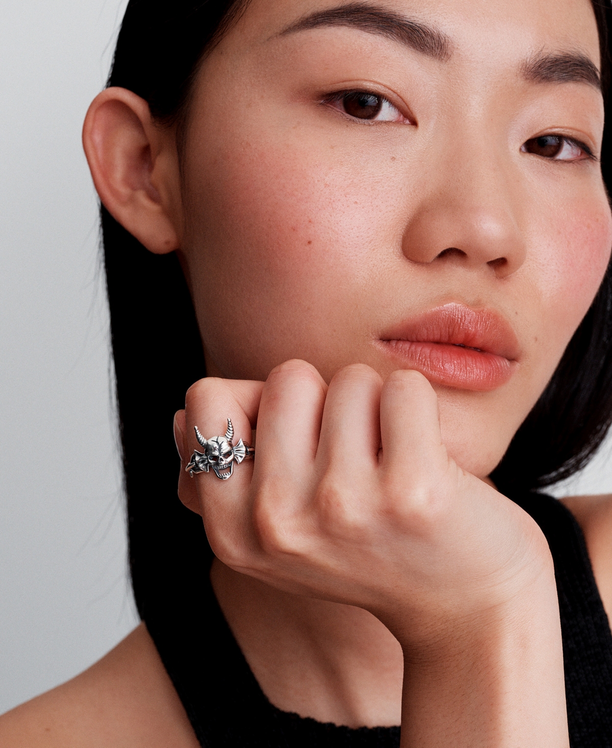 Pandora Sterling Silver Stranger Things Hellfire Club Ring | ModeSens