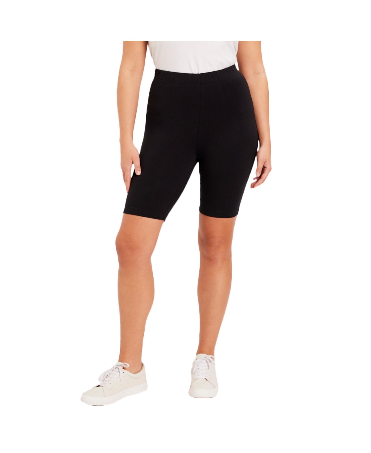 Click here for June + Vie Plus Size June + Vie Classic Bike Short... prices