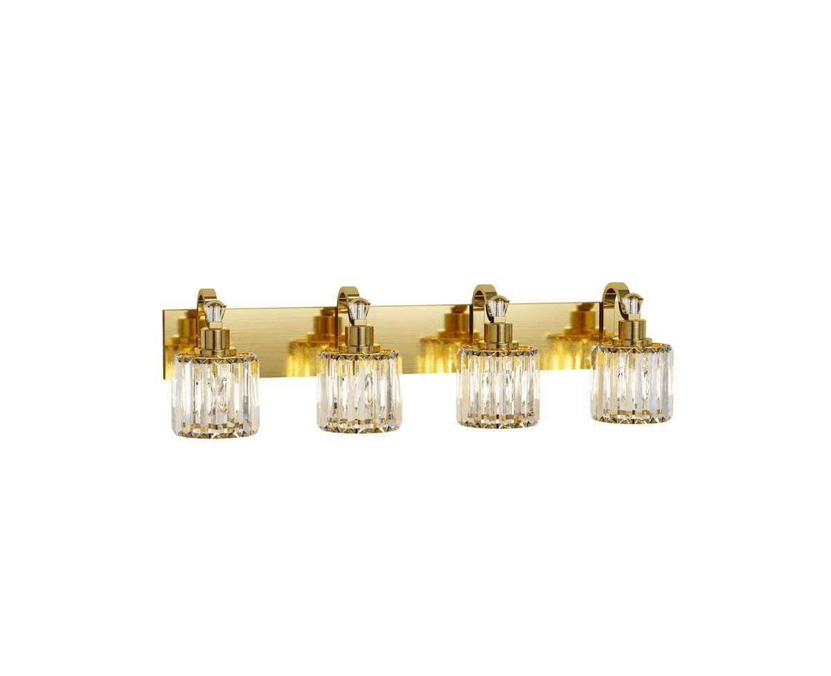 Click here for gaomon Modern Crystal Bathroom Vanity Lights Gold... prices