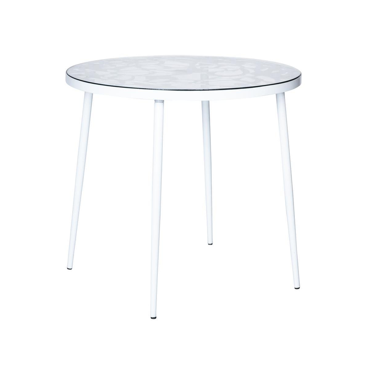 Click here for LeisureMod Devon Tree Design Glass Top Aluminum Ba... prices
