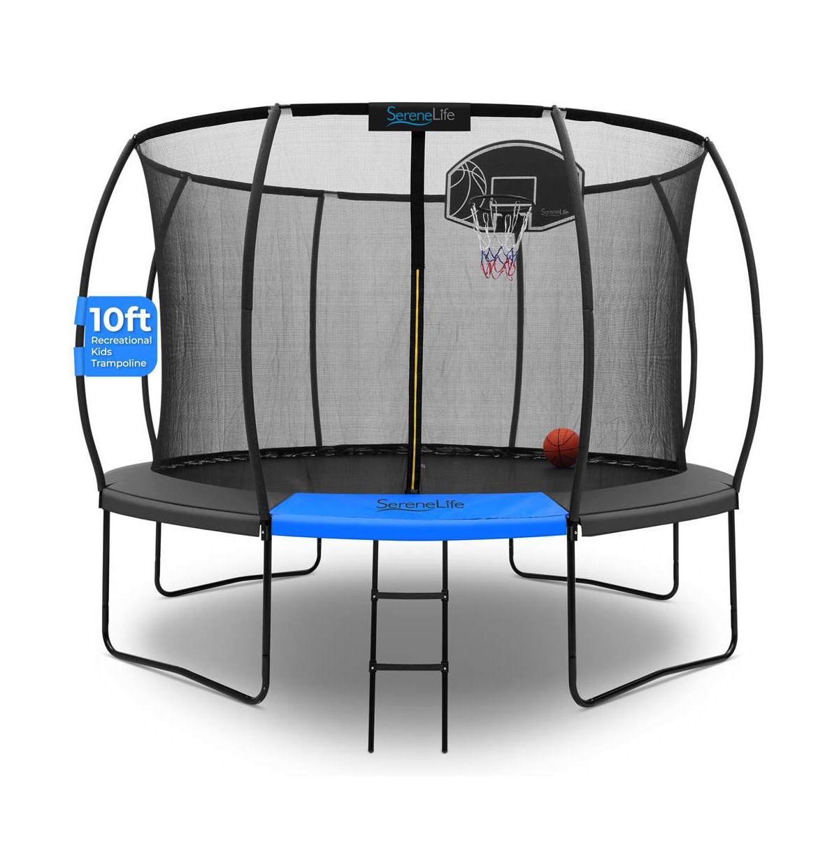 Click here for SereneLife 10ft Pumpkin Trampoline with Inner Encl... prices