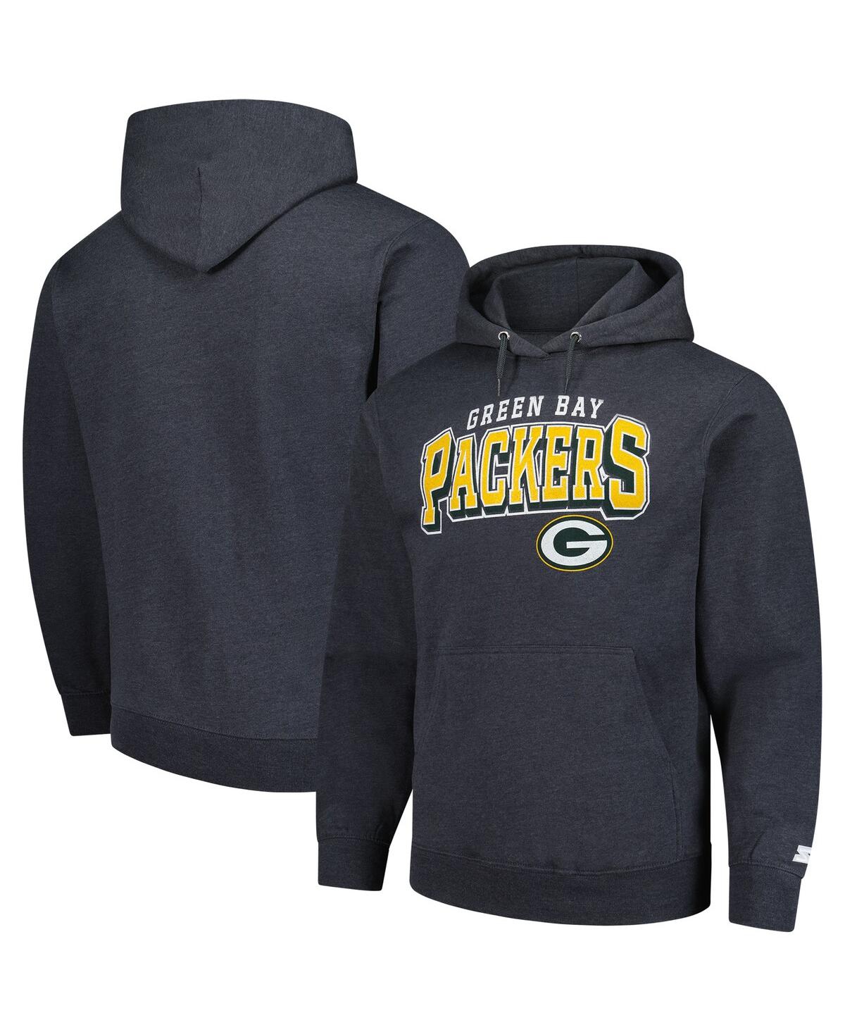 Click here for Starter Mens Charcoal Green Bay Packers Vintage Pu... prices