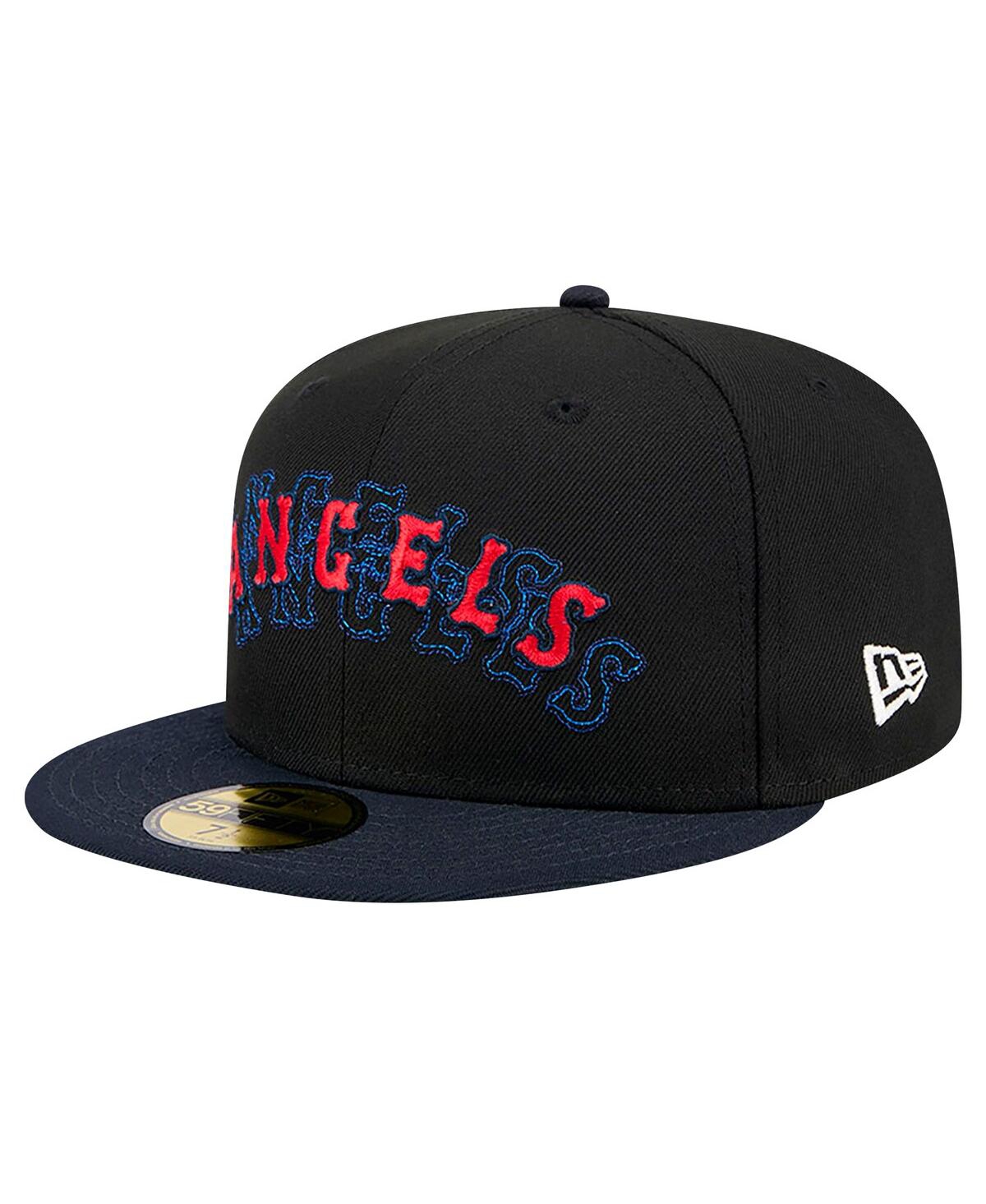 Click here for New Era Mens Black Los Angeles Angels Shadow Stitc... prices
