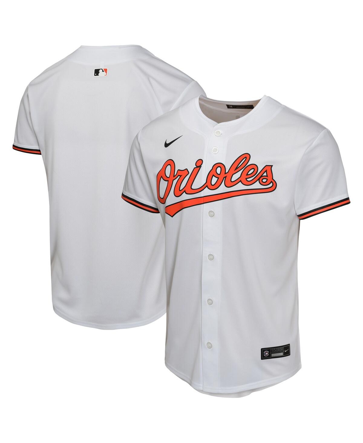Click here for Nike Big Boys and Girls White Baltimore Orioles Ho... prices