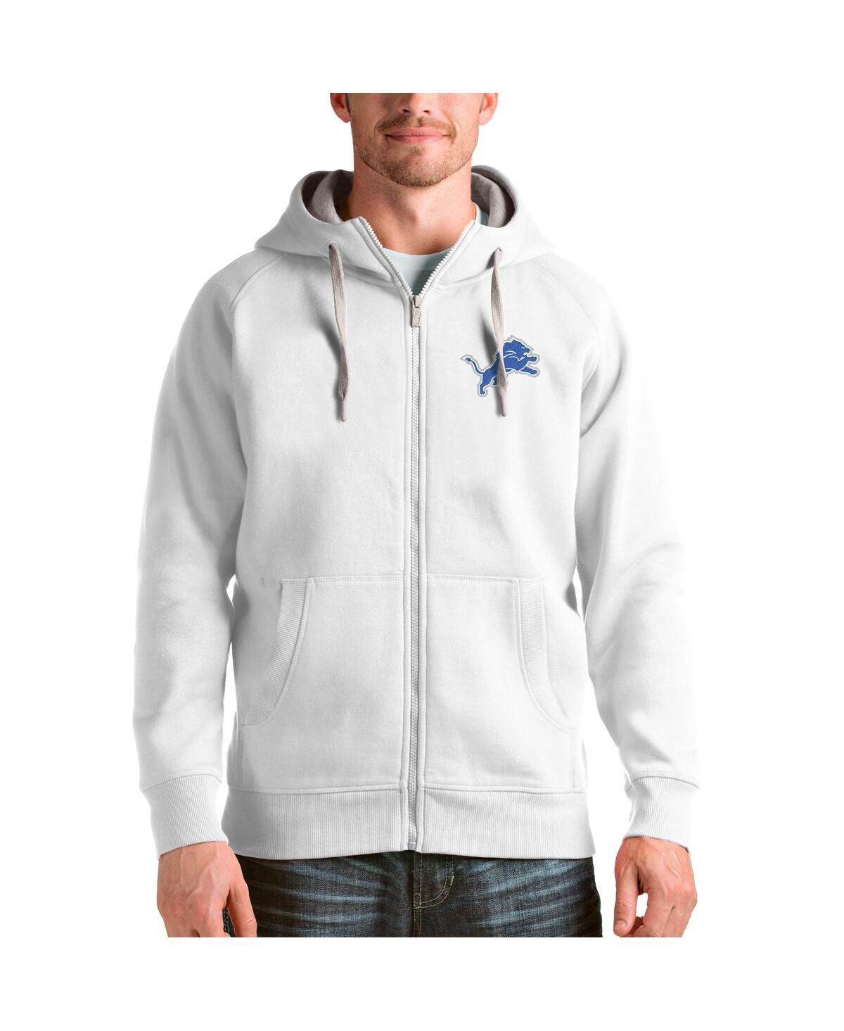 Click here for Antigua Mens White Detroit Lions Victory Full-Zip... prices