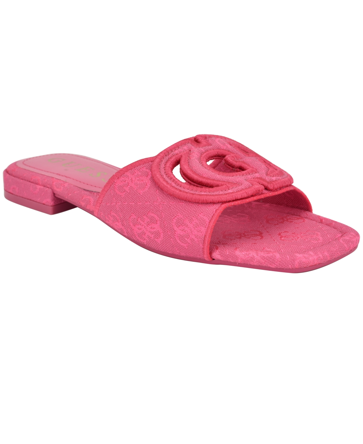 Click here for Guess Womens Tarishae One Band Quattro-g Slip On F... prices