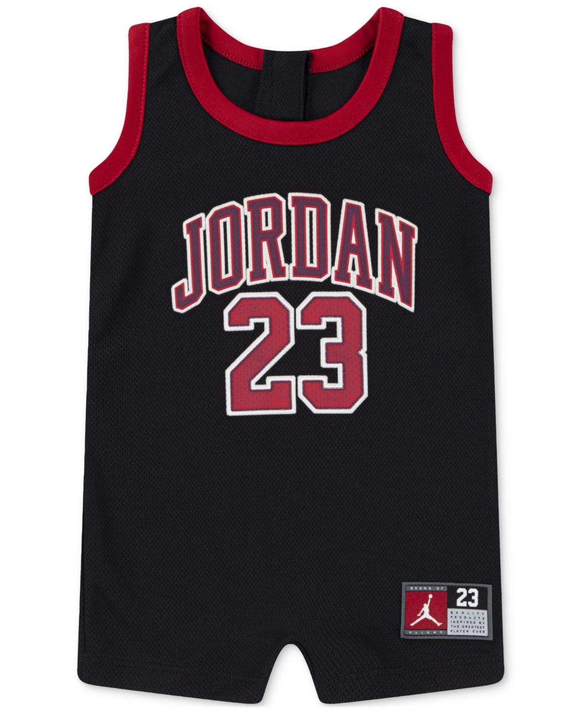 Click here for Jordan Baby Jumpman 23 Jersey Romper - Black prices