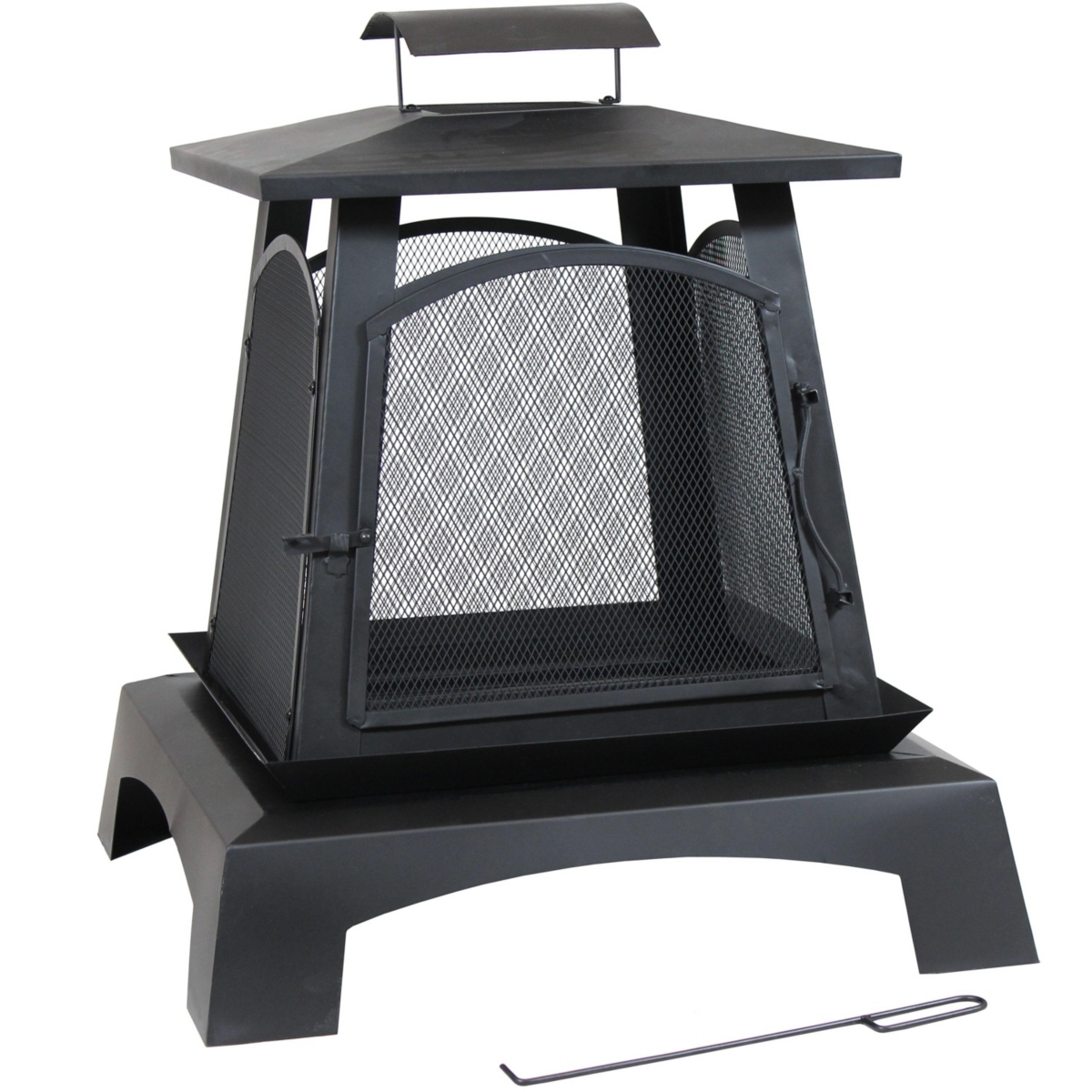 Click here for Outdoor Camping or Backyard Steel Pagoda Style Fir... prices