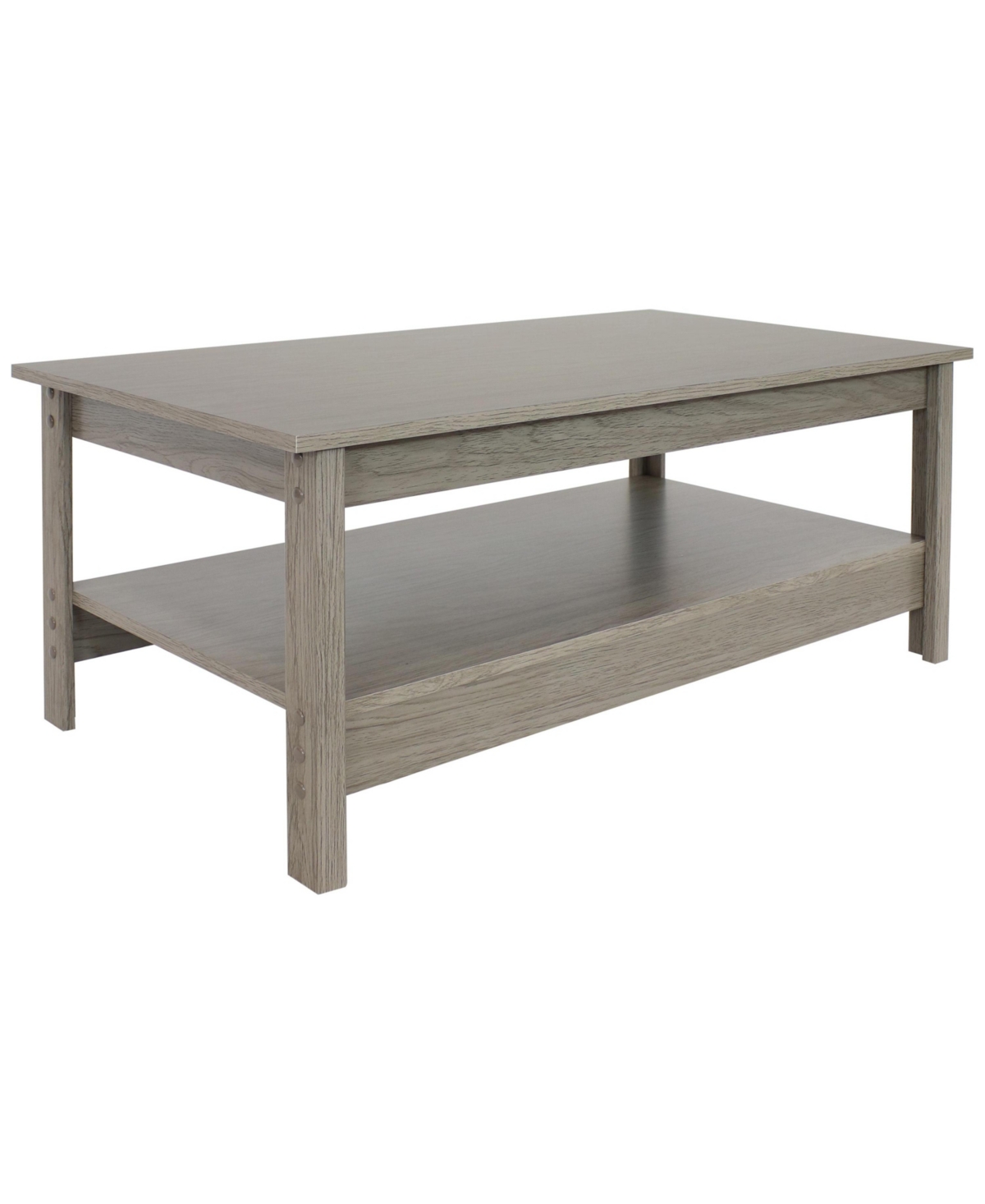 Click here for Mdf Indoor Coffee Table with Lower Shelf - 16"... prices