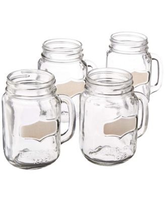 Jay Imports Yorkshire Element Mason Jars, Set of 4 - Macy's