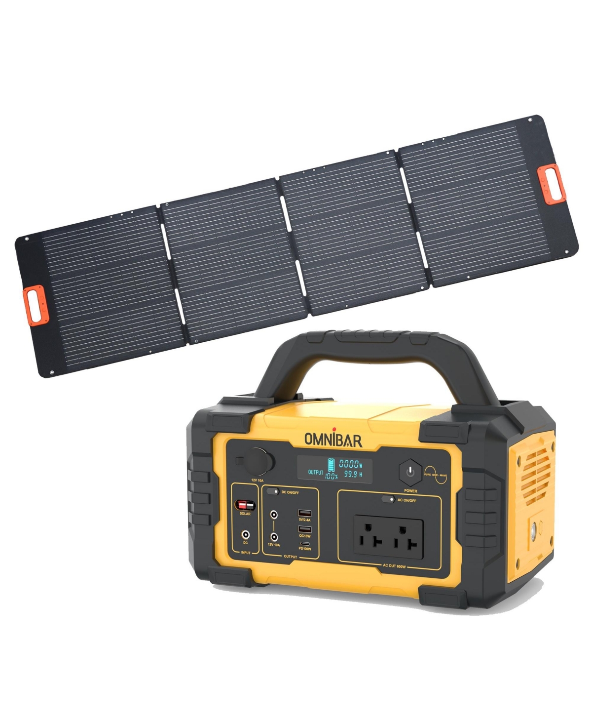 Click here for Mondawe 600W Portable Power Station with 200W Sola... prices