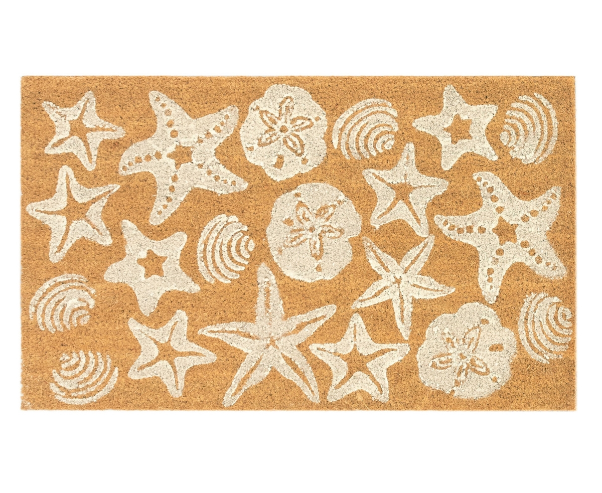 Click here for Liora Manne Natura Shells 2x3 Area Rug - White prices