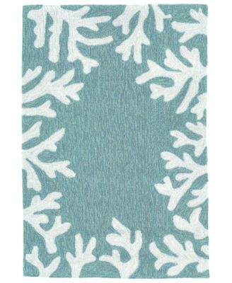 Click here for Liora Manne Capri Coral Border Rug Collection prices