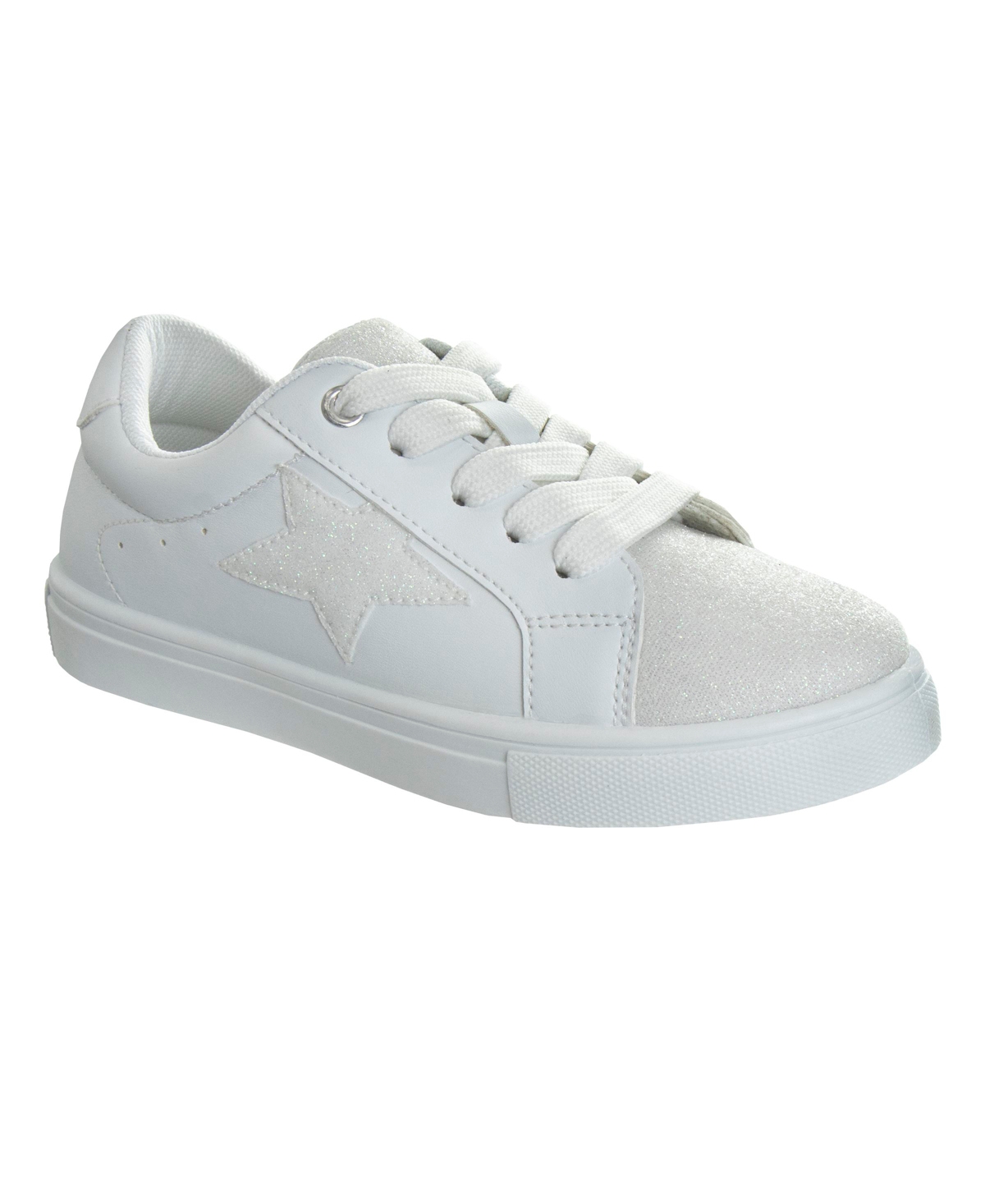 Click here for Kensie Girl Little Kids Casual Sneakers - White prices