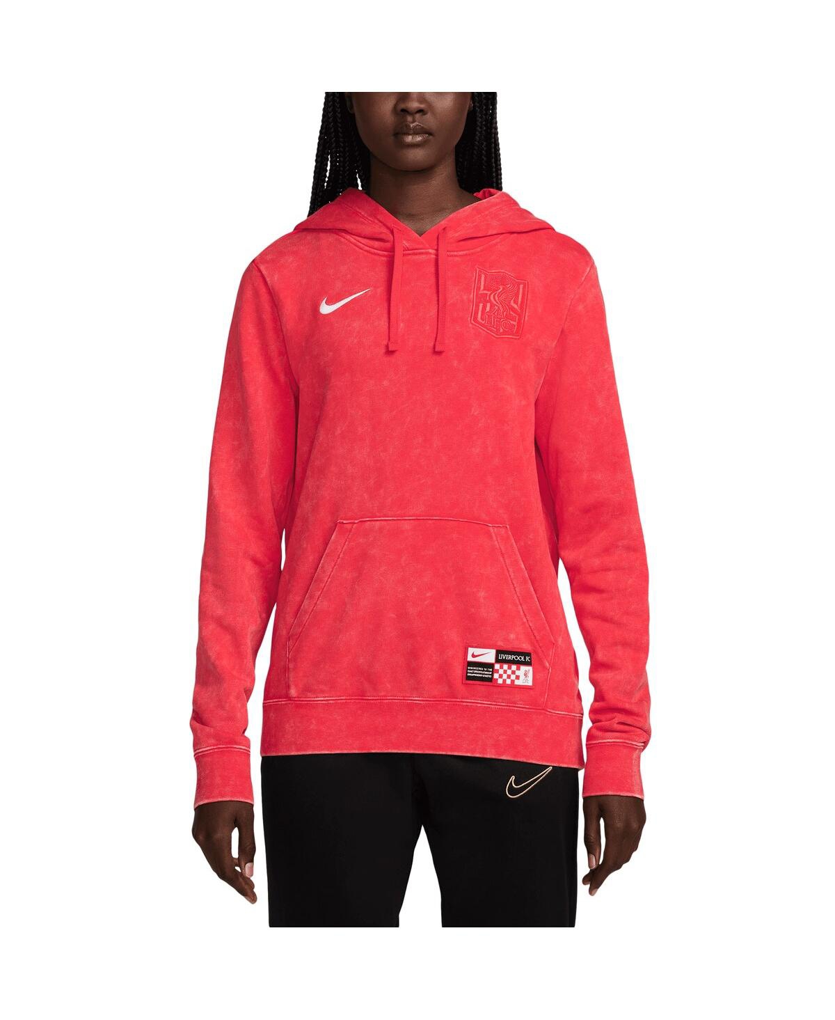 Click here for Nike Womens Red Liverpool 2024/25 Third Club Fleec... prices