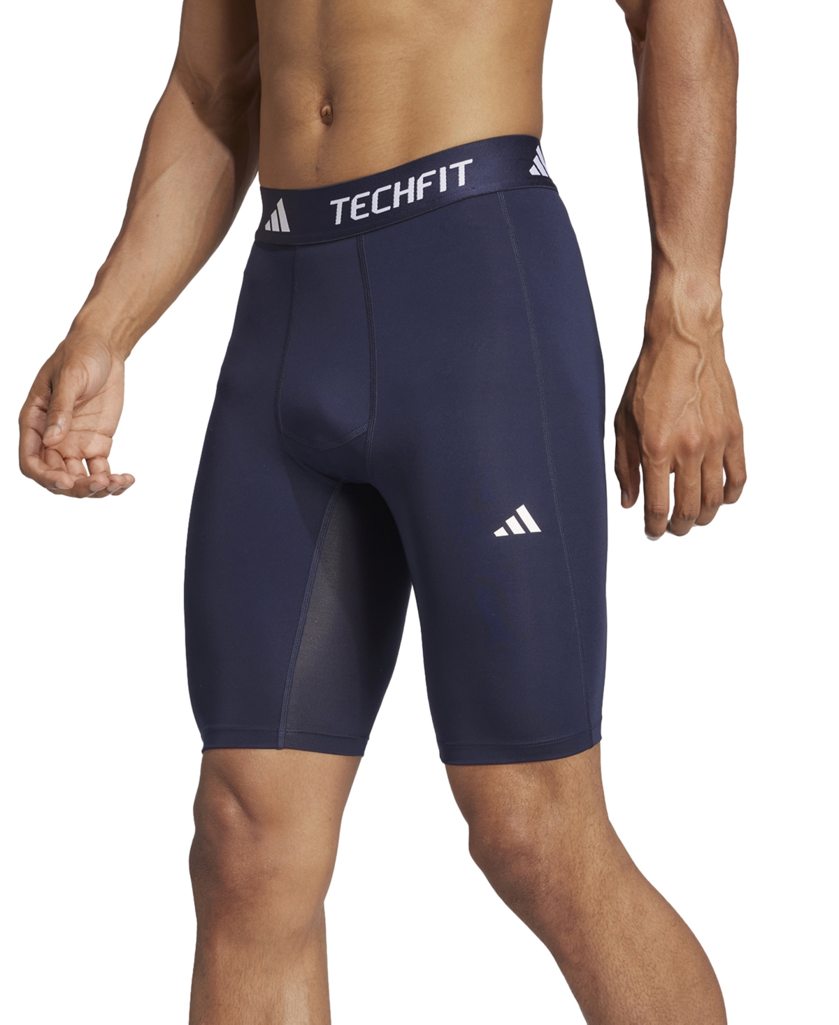 Click here for adidas Mens Tech-Fit Logo Compression Shorts - Leg... prices
