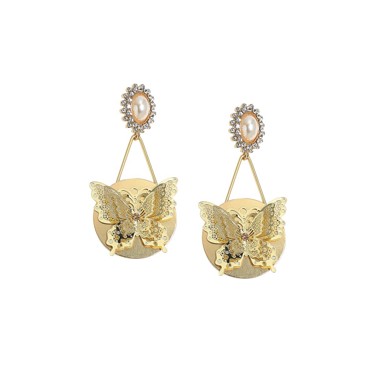 Click here for Party Drop Earrings - Gold prices