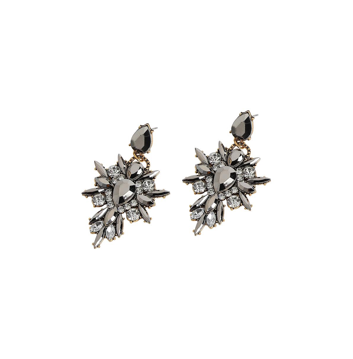 Click here for Crystal Drop Earrings - Silver prices