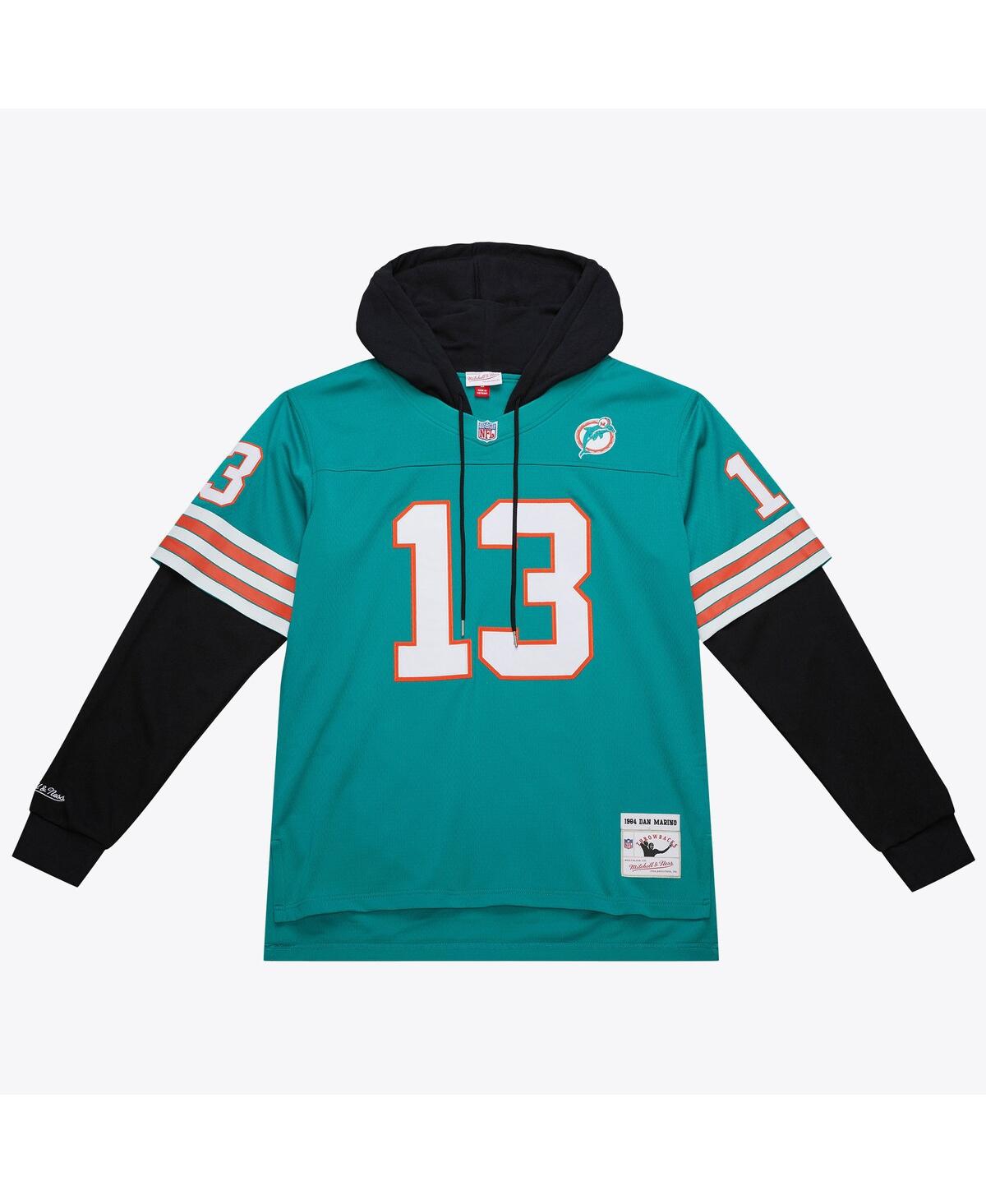 Click here for Mitchell & Ness Mens Dan Marino Aqua Miami Dolphin... prices
