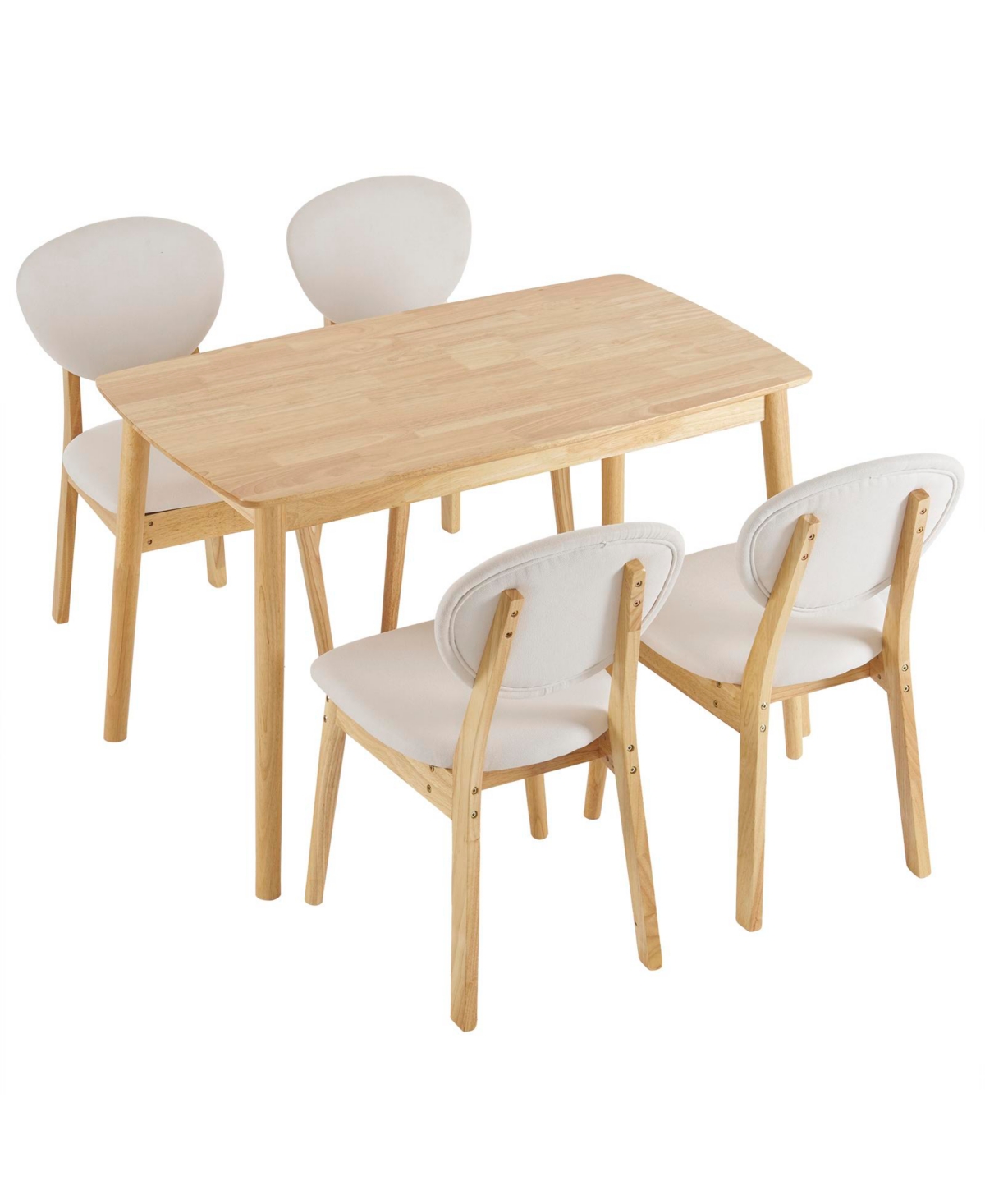 Click here for Slickblue Dining Table and Chair Set with 1 Table... prices