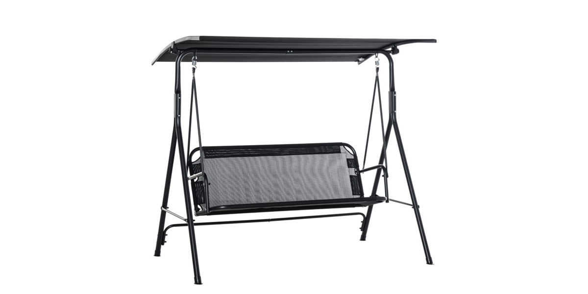 Click here for Slickblue 2-Seat Outdoor Patio Swing Chair with Cu... prices