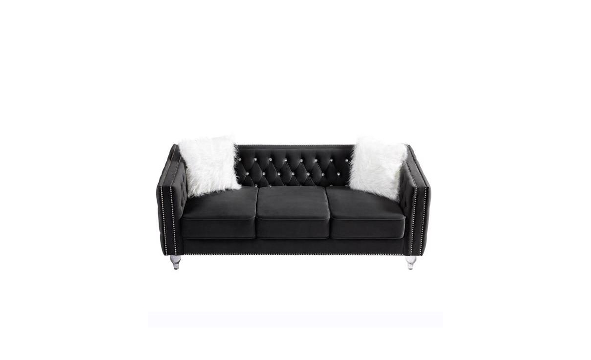 Click here for Slickblue Comfortable Three-Seater Sofa for Living... prices