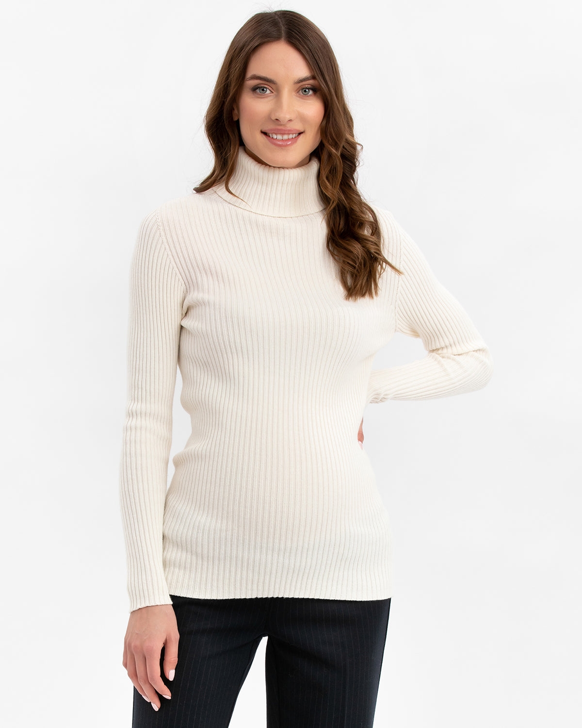 Click here for Maternity Long Sleeve Turtleneck Rib Knit Jumper A... prices