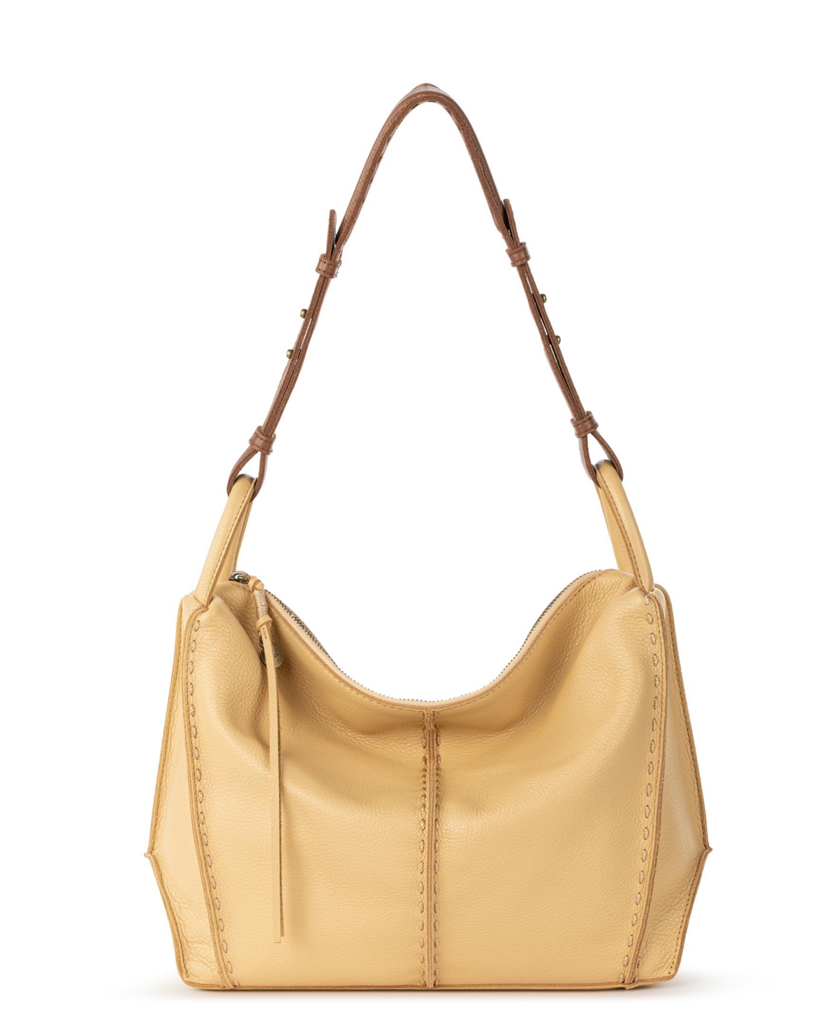 The Sak Los Feliz Leather Medium Hobo Bag - Buttercup 1