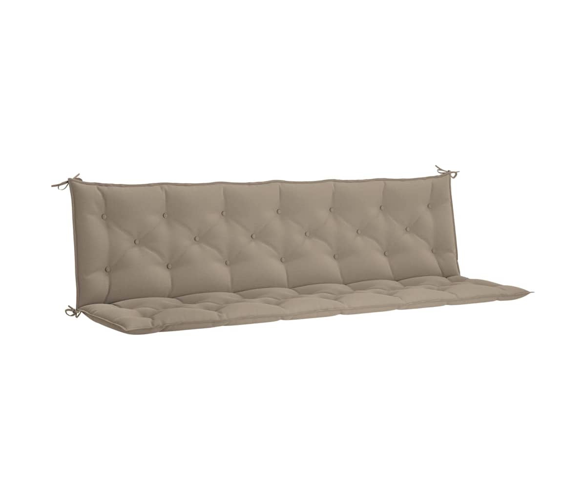 Click here for Garden Bench Cushion Taupe 78.7x(19.7+19.7)x2.8 Ox... prices