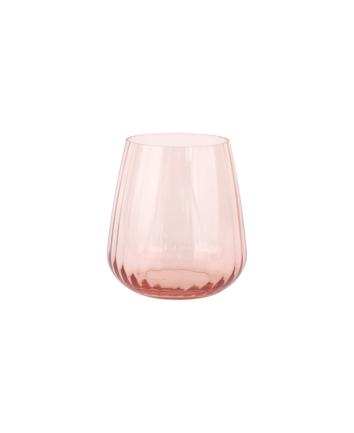 Click here for Vietri Francesca Double Old Fashioned Glass - Pink prices