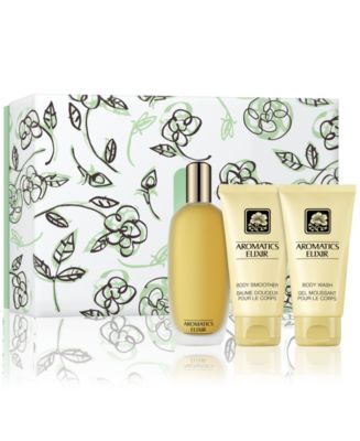 Clinique 3-Pc. Aromatics Exilir Riches Fragrance & Body Gift Set - Macy's