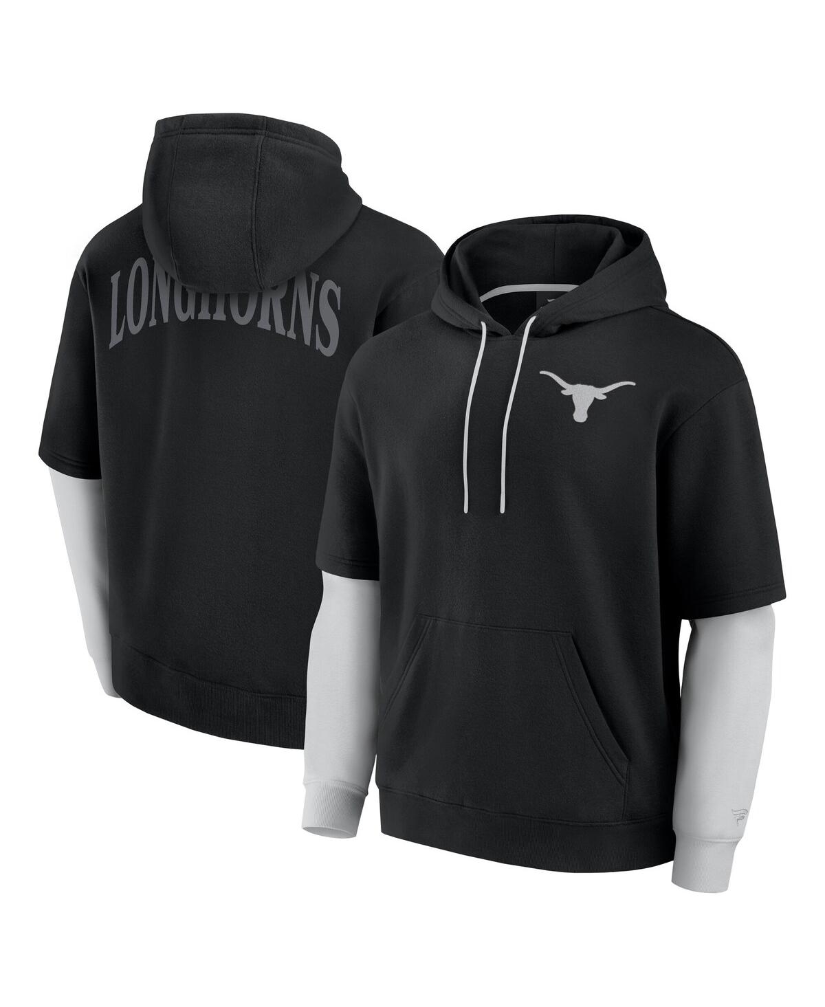 Click here for Fanatics Mens Black Texas Longhorns Sleek Pullover... prices