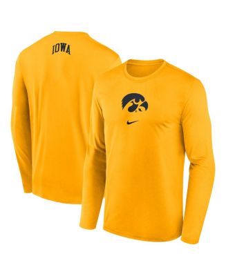 Nike Men's Gold Iowa Hawkeyes On-Court Basketball Shootaround ...