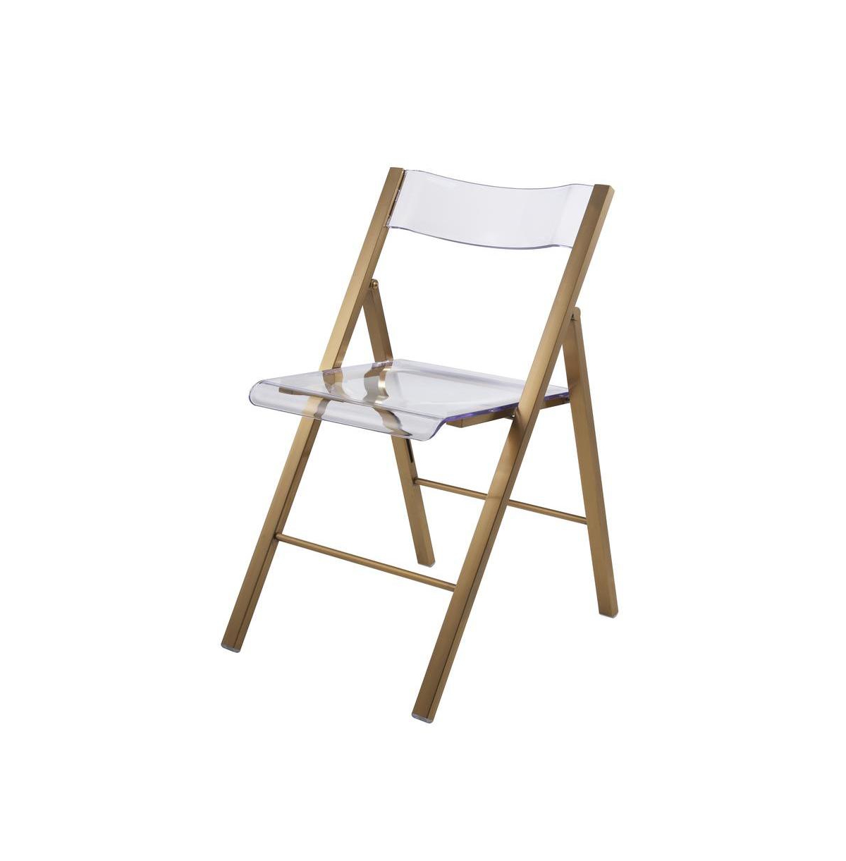 Click here for Acrylic Folding Chair in Brushed Finish with Stain... prices