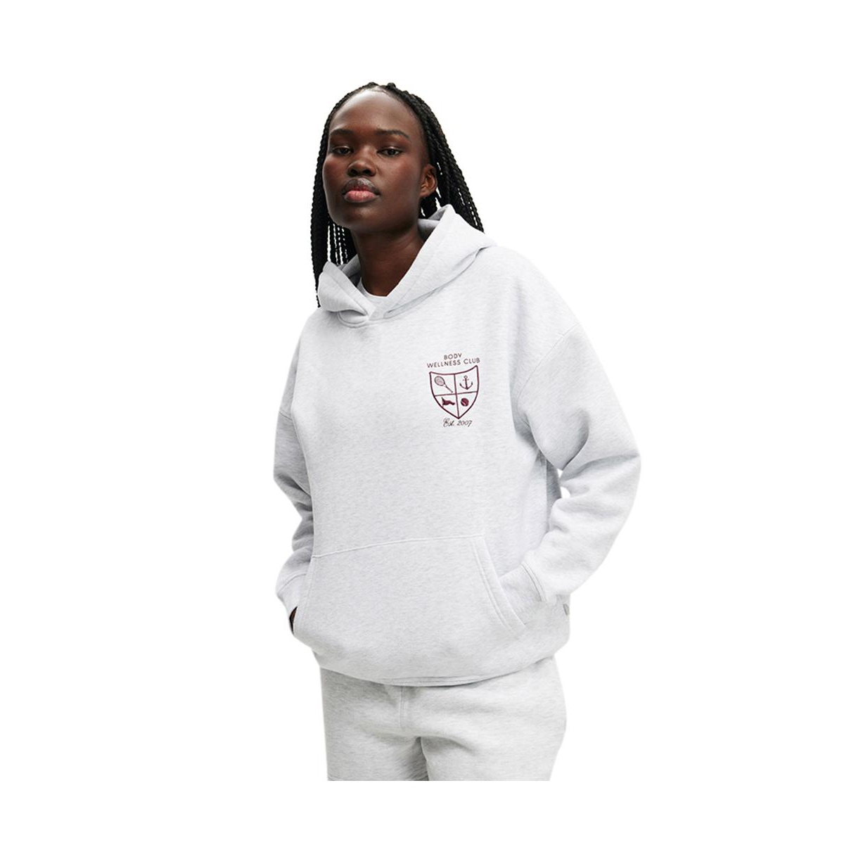 Click here for Cotton On Womens Active Plush Premium Graphic Hood... prices