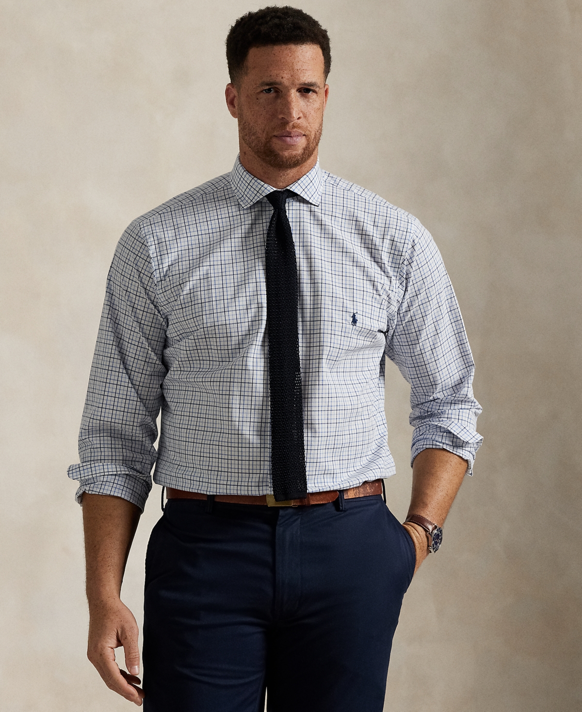 Click here for Polo Ralph Lauren Mens Big & Tall Tattersall Stret... prices