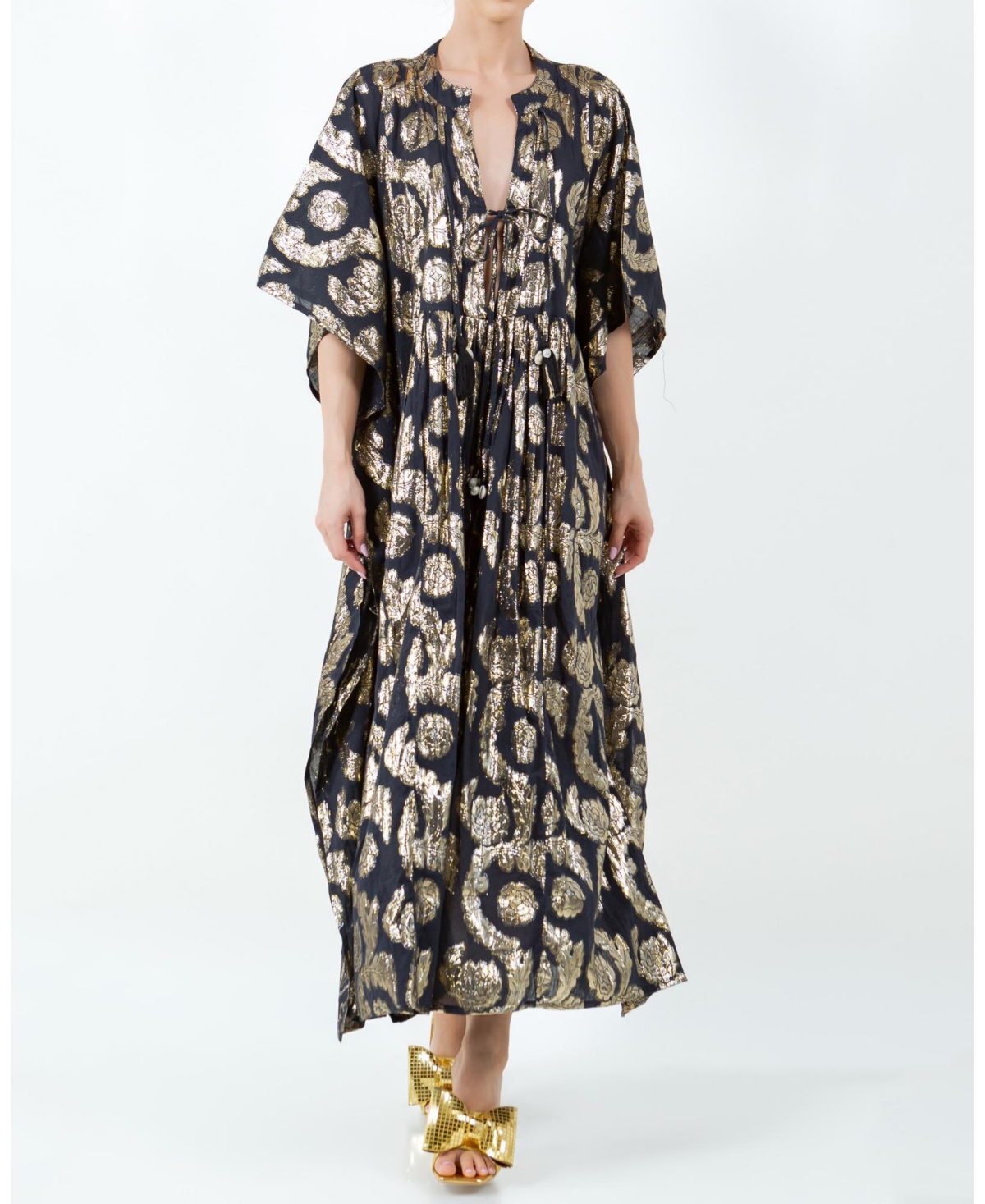 Click here for Meghan Fabulous Womens Palm Springs Caftan Maxi Dr... prices