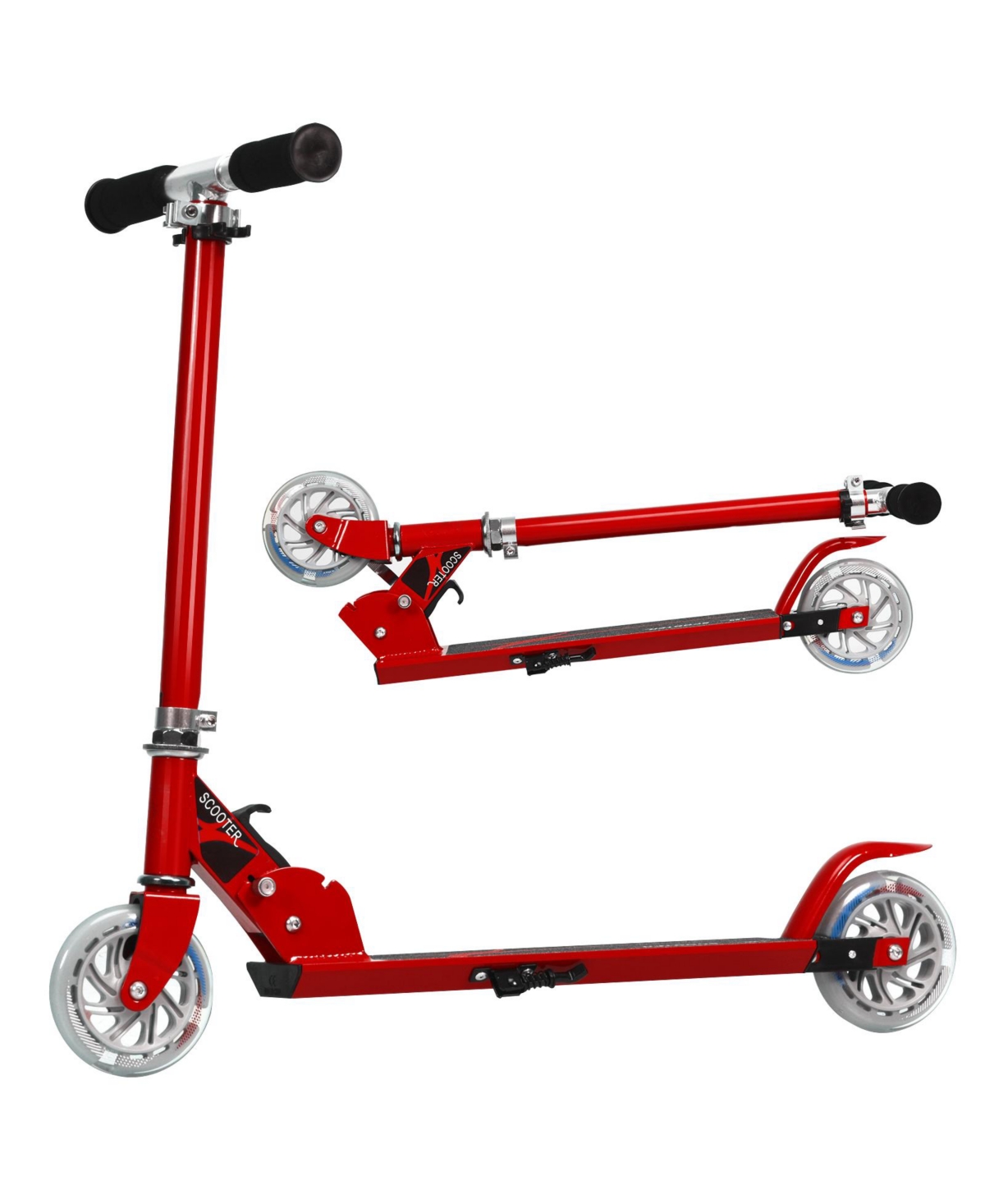 Click here for Folding Aluminum Kids Kick Scooter with Led Lights... prices