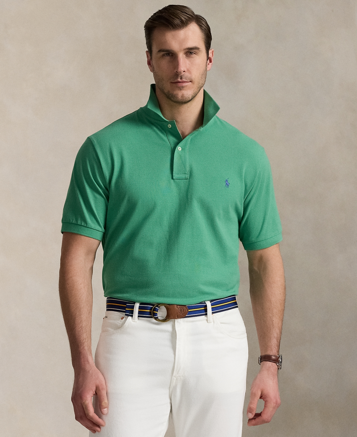Click here for Polo Ralph Lauren Mens Big & Tall The Iconic Mesh... prices