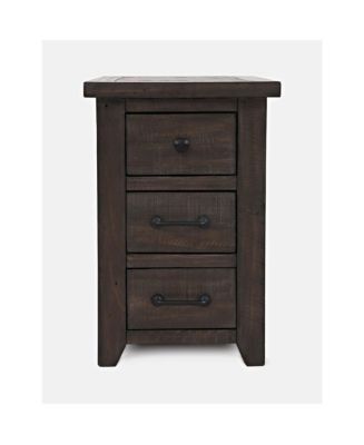 Harris USB Charging Chairside Table - Macy's