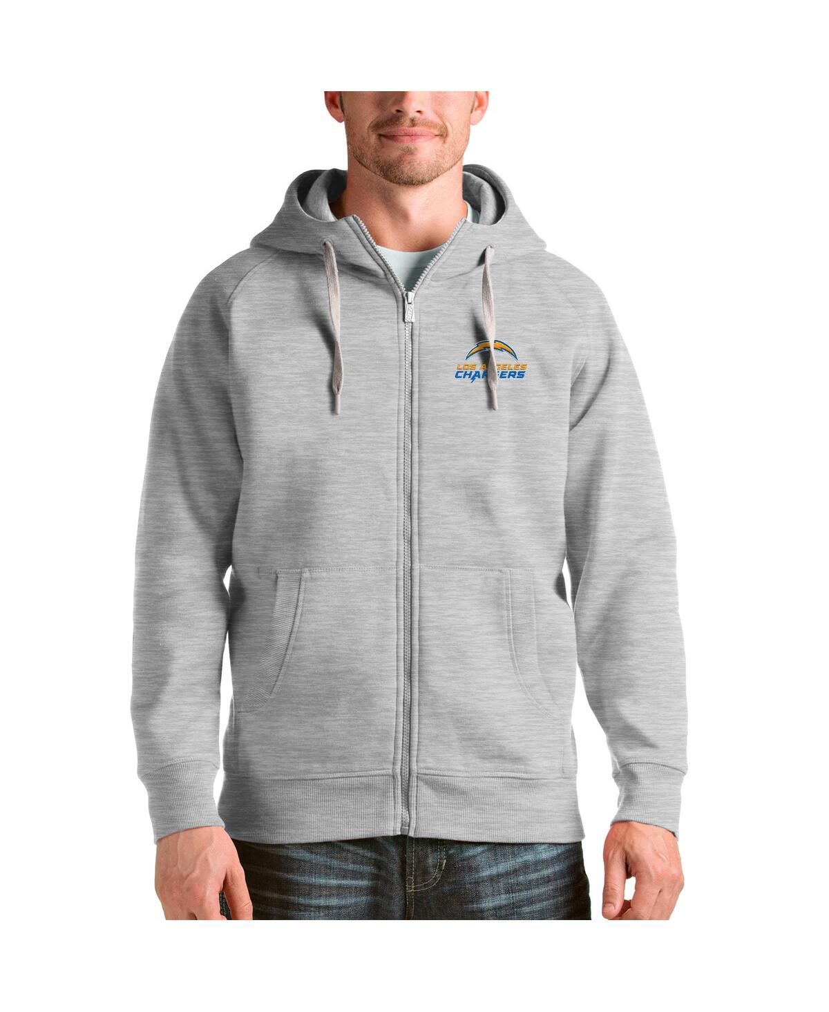 Click here for Antigua Mens Heather Gray Los Angeles Chargers Vic... prices