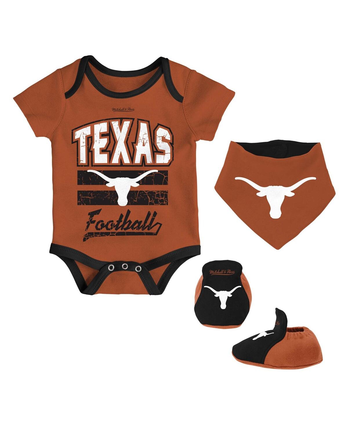 Click here for Mitchell & Ness Baby Boys and Girls Texas Orange T... prices