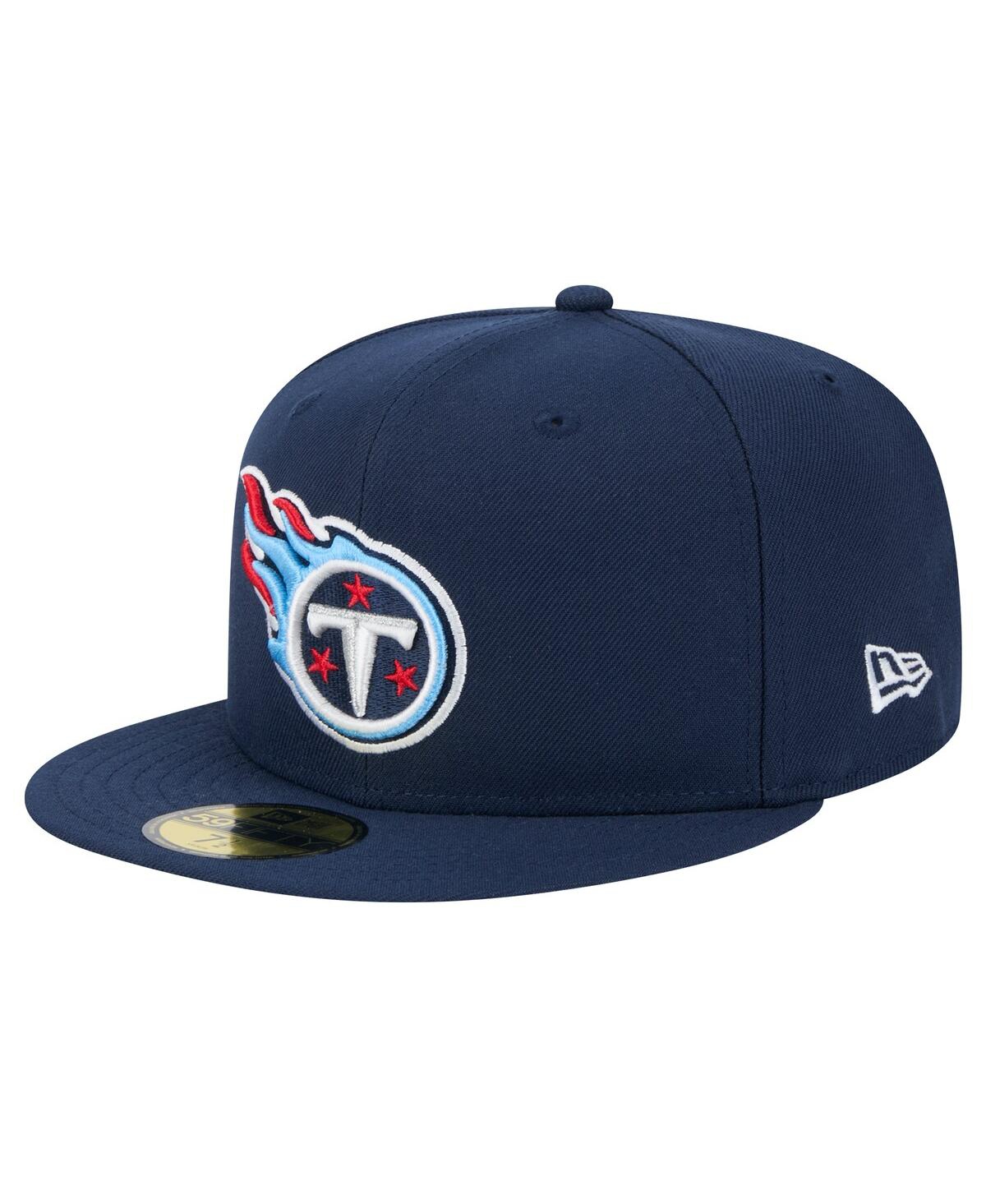 Click here for New Era Mens Navy Tennessee Titans Main 59FIFTY Fi... prices