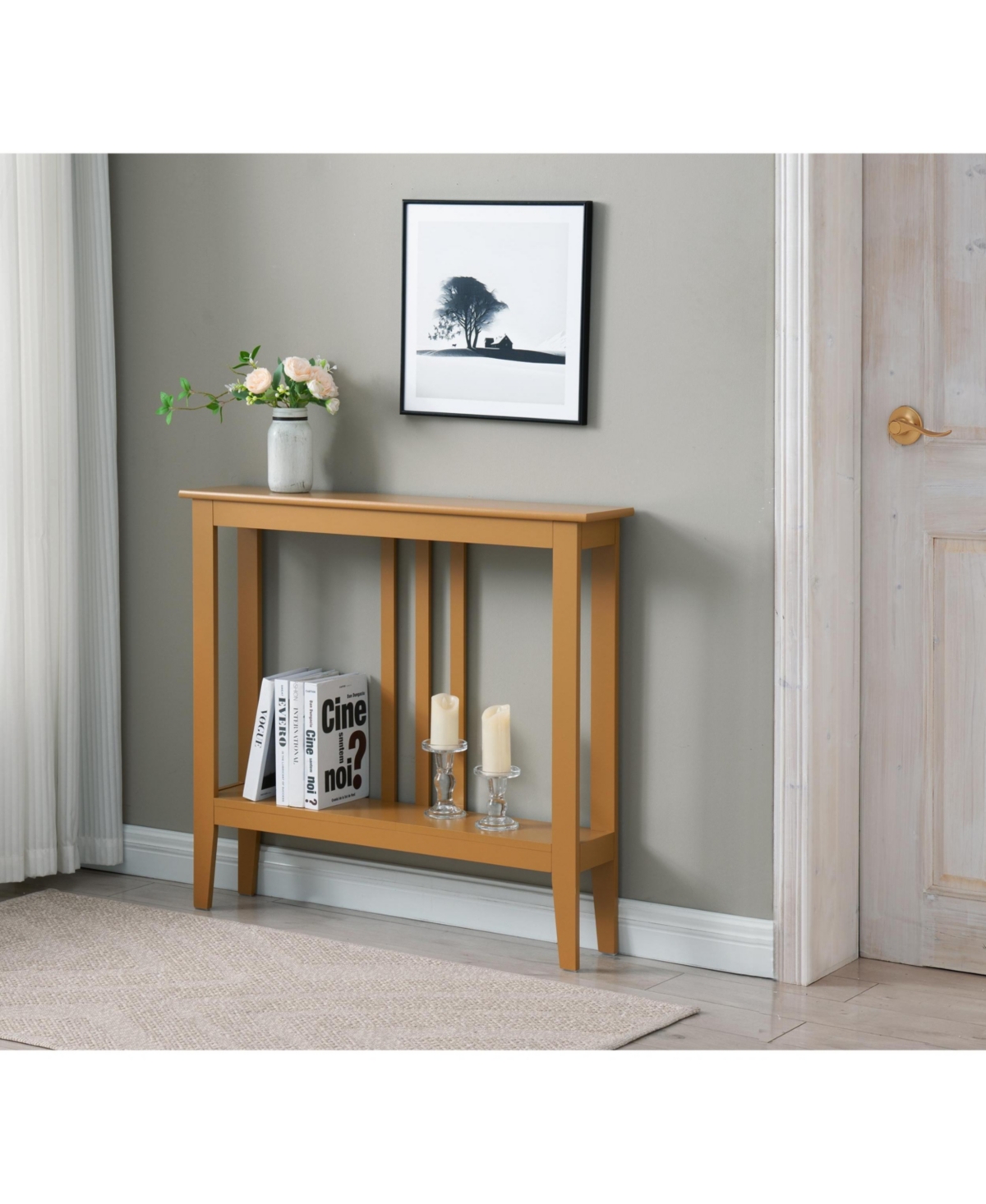Click here for Kings Brand Furniture Entryway Table - Narrow Cons... prices