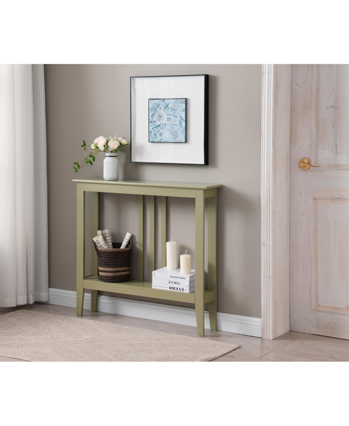 Click here for Kings Brand Furniture Entryway Table - Narrow Cons... prices