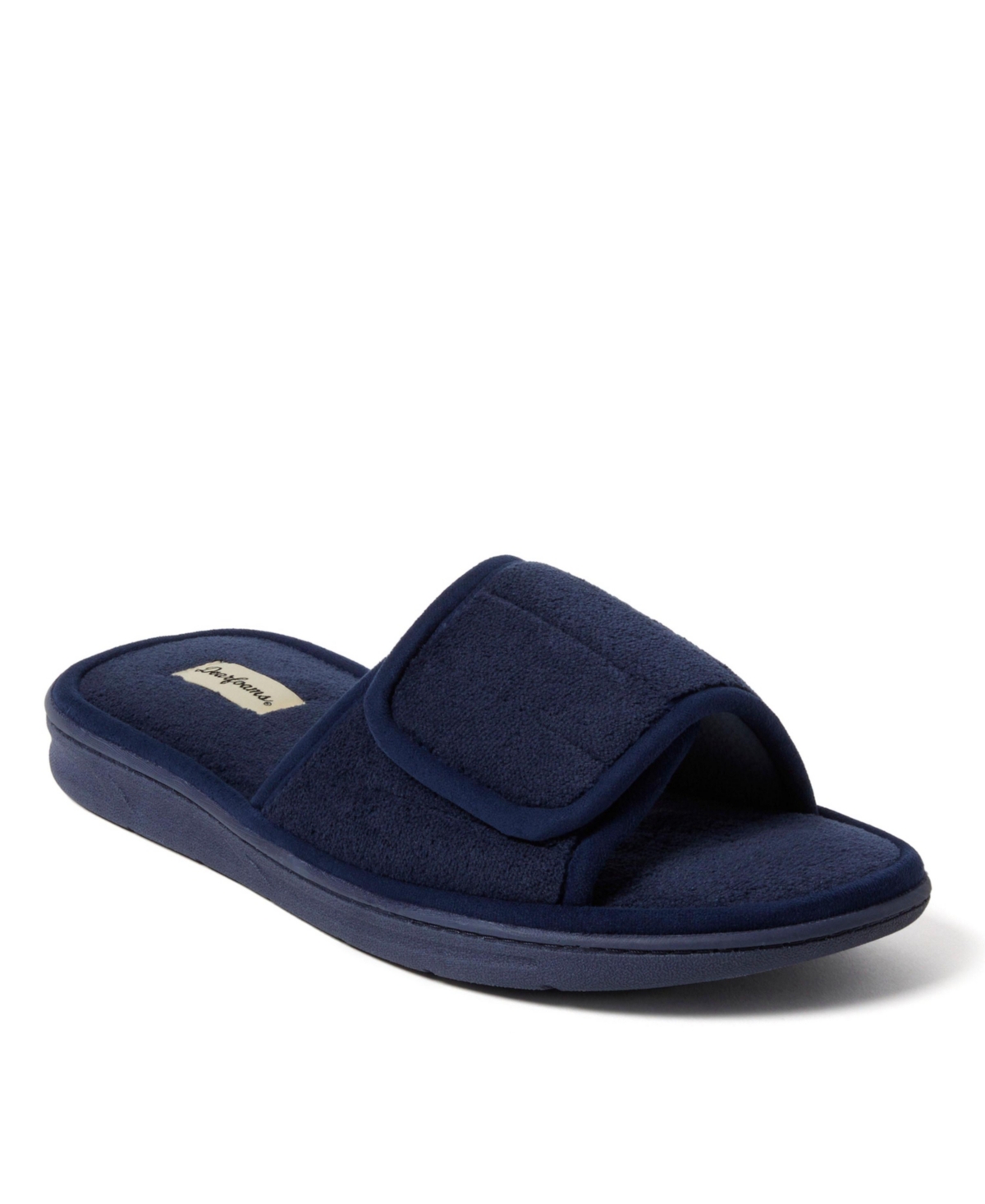 Click here for Dearfoams Mens Collin Terry Adjustable Shower Slid... prices