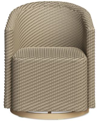 Reid Outdoor Dining Swivel Chair, Created for Macy's - Macy's