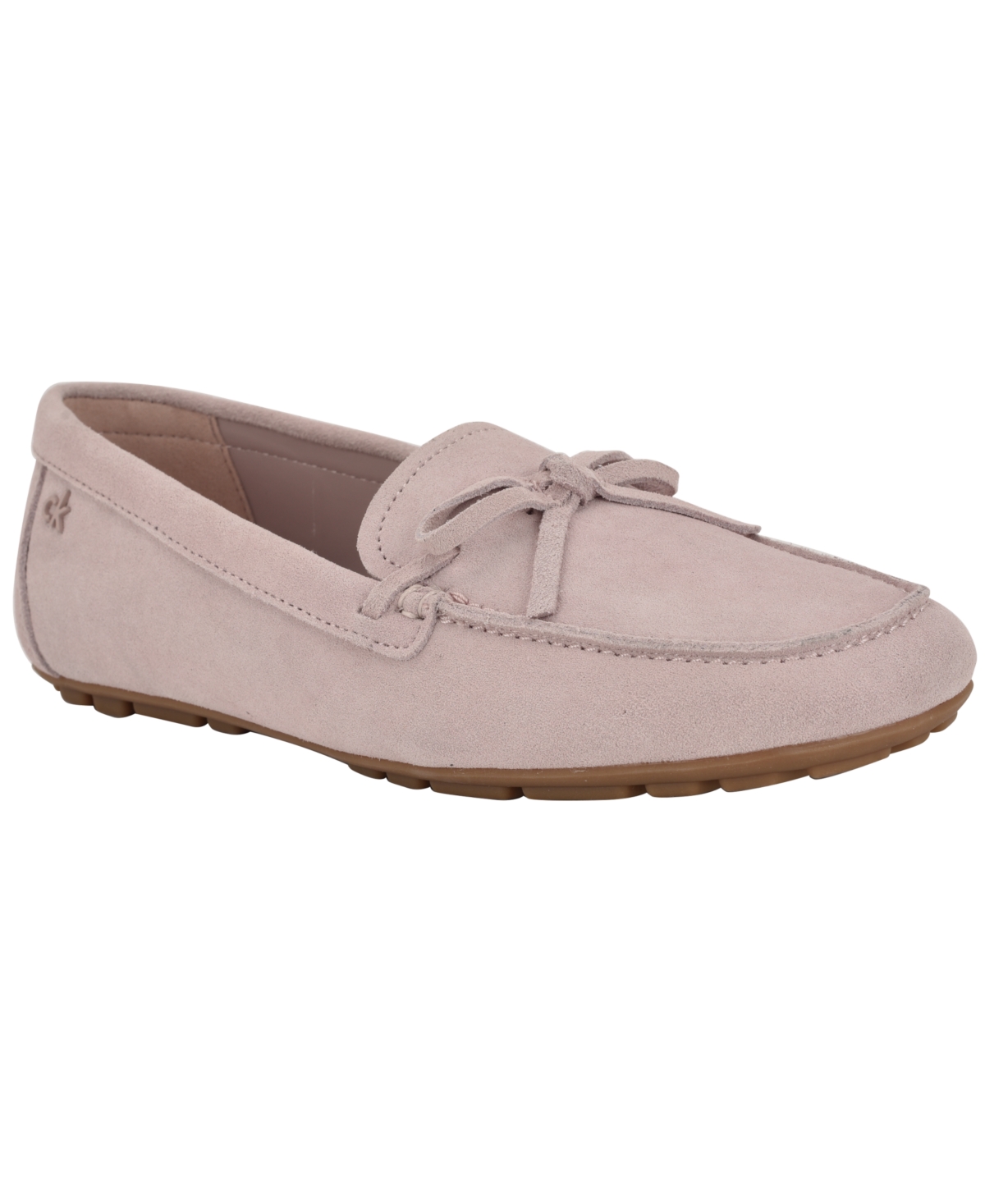 Click here for Calvin Klein Womens Koria Bow Slip-On Loafers - Li... prices
