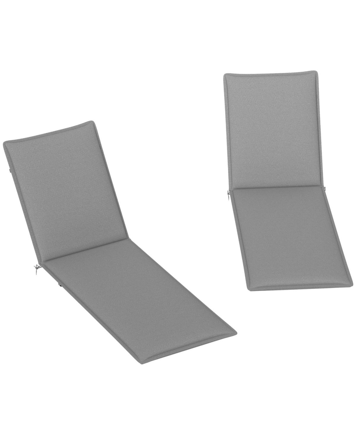 Click here for Outsunny 2PCS Chaise Lounge Chair Cushion  76 x 23... prices